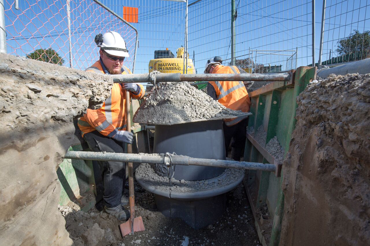 Sheet Piling And Dewatering | Maxwell Plumbing